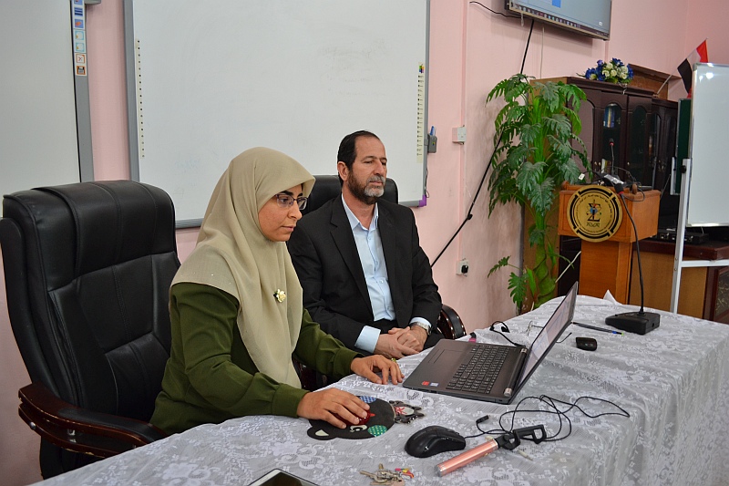 كلية التربية ابن الهيثم تنظم ورشة عمل حول استخدام برنامج (MagicPlot) - المركز الخبري